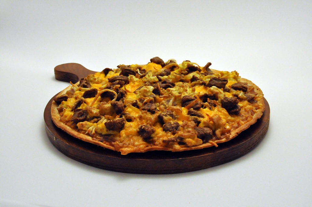 Breakfast Beef & Potato Pizza | Burke Corporation